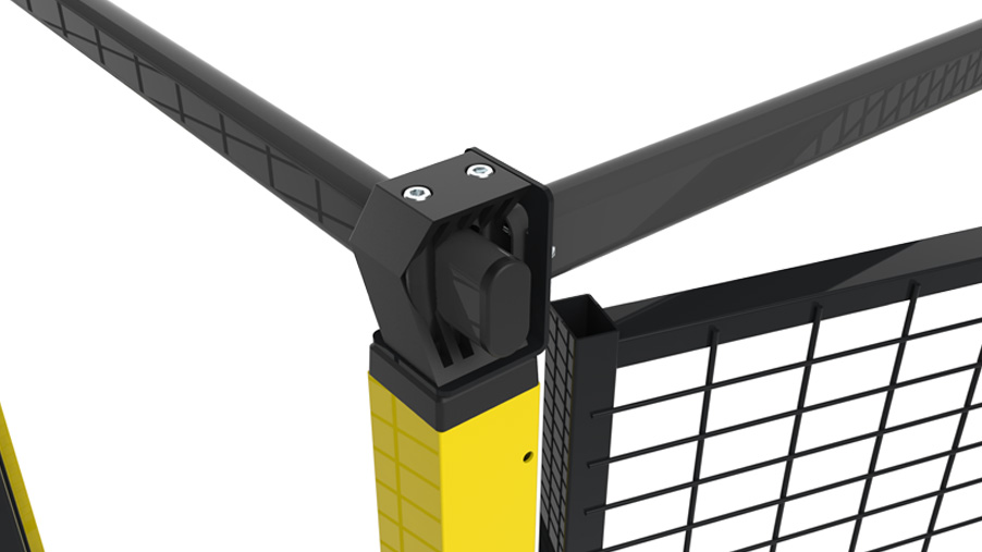 X-Guard Machine guarding - Top frame fittings for hinge doors