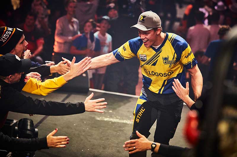 History was made when Ferry Svan made his first world championship