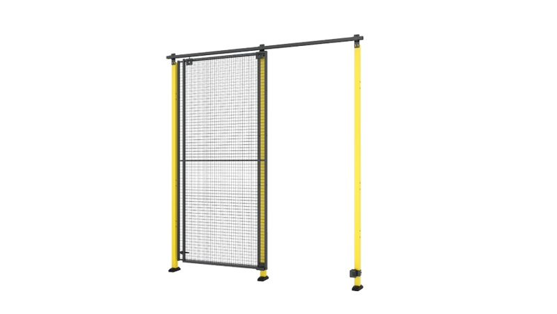X-Guard Single sliding door for Machine guarding