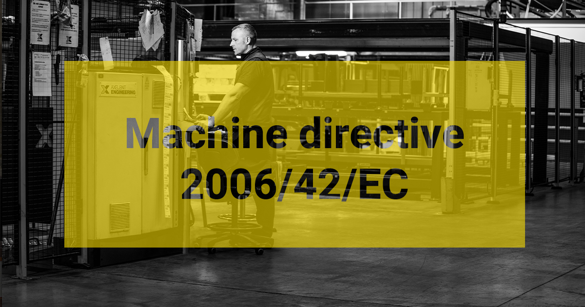 By investing in machine protection that meets the directives you will ...