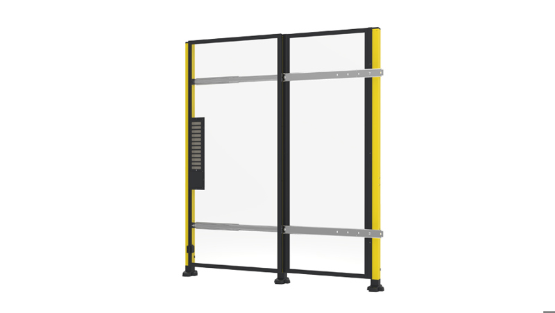 X-Guard Machine guarding - Single sliding door without rail