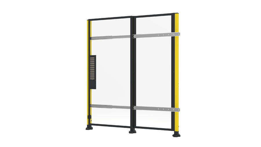 X-Guard Machine guarding - Single sliding door without rail
