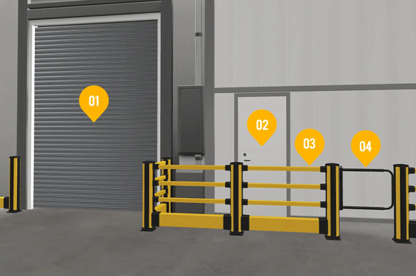 Axelent helps preventing accidents of internal traffic