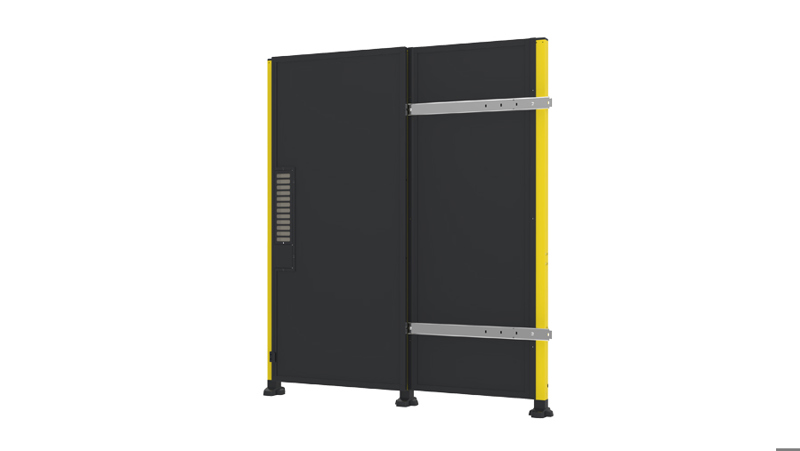X-Guard Machine guarding - Single sliding door without rail